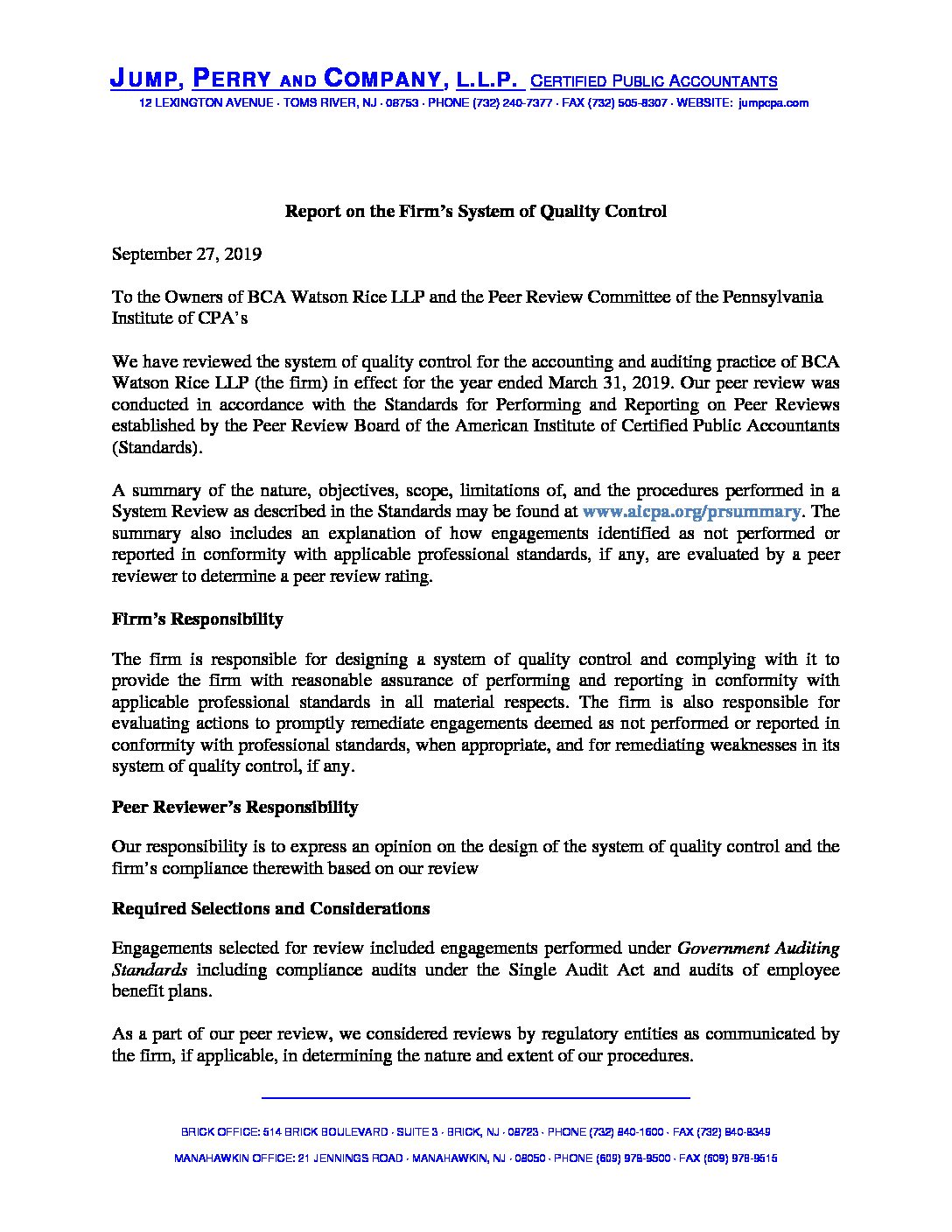 Peer Review Report September 27 2019 WatsonRice